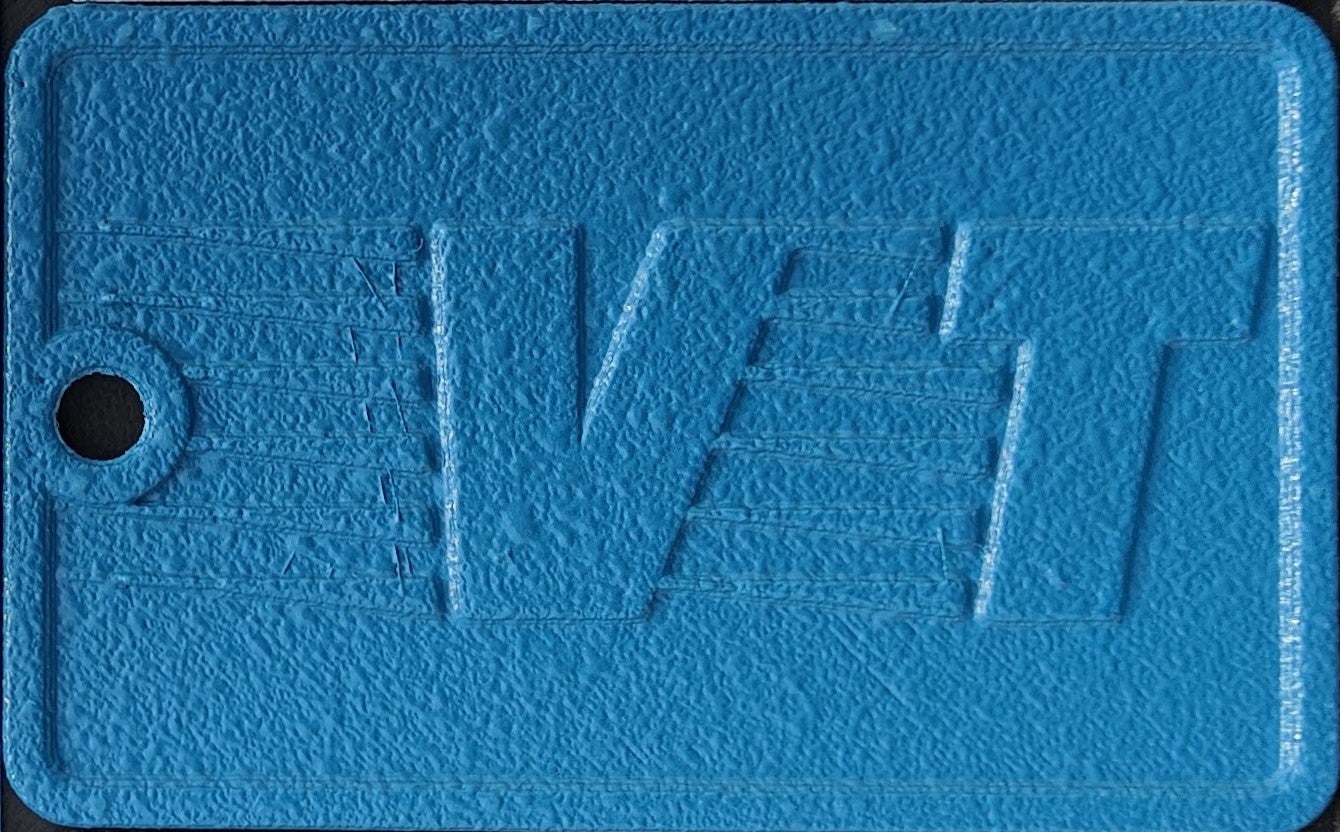 OSHA Blue - Color Sample Card | Veloci-Tint