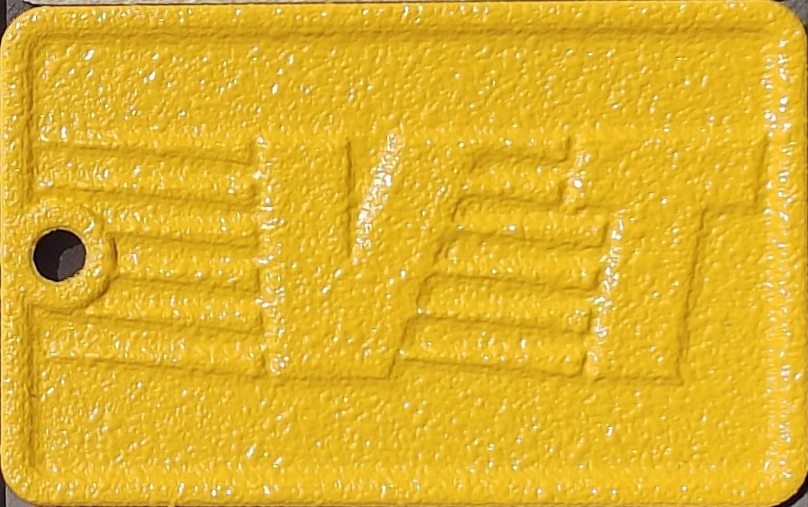 Sunburst Yellow - Color Sample Card | Veloci-Tint