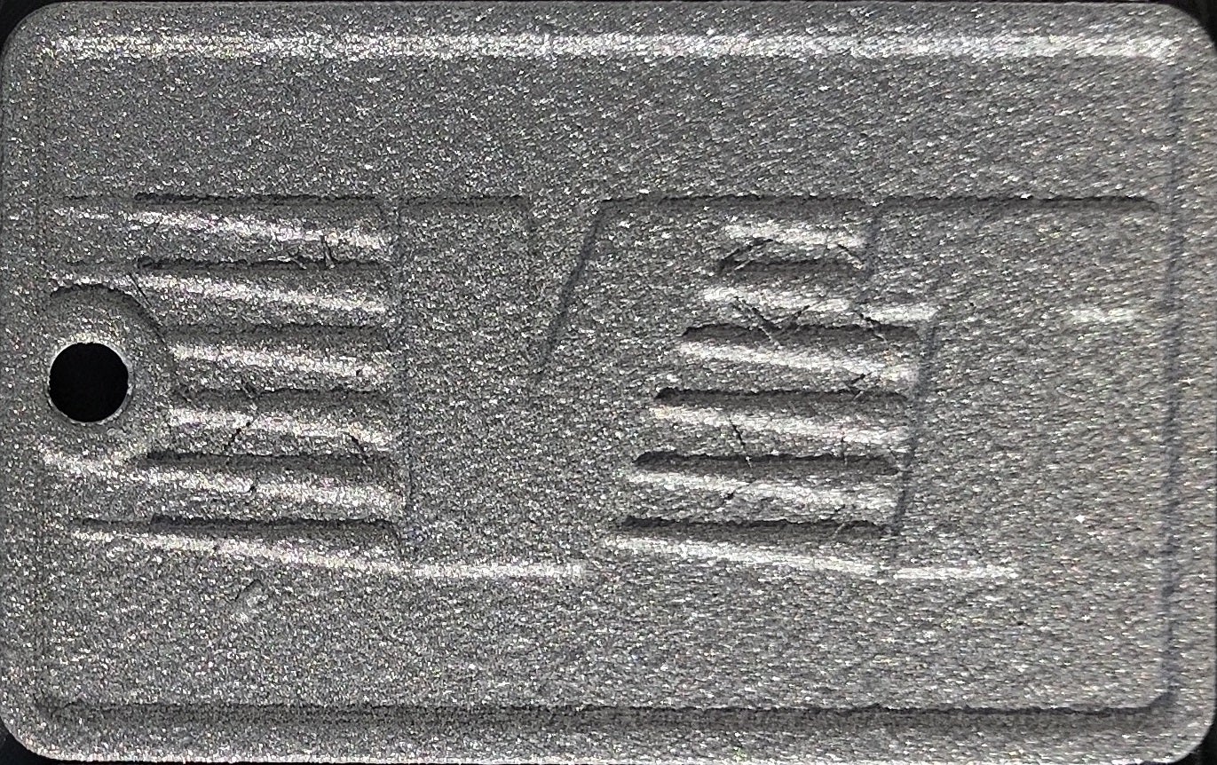 Titanium Metallic - Color Sample Card | Veloci-Tint